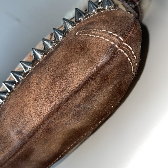 Coach | Bags | Vintage Coach Signature Shearling Duffle 8k47 Studded ...